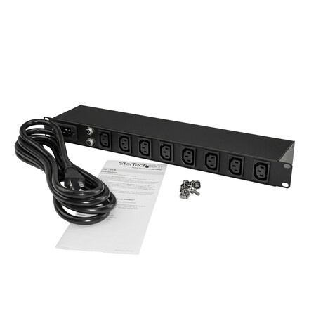 Startech.Com 1U Power Distribution Unit - C13 Outlets - Server Rack PDU PDU08C13H | Zoro